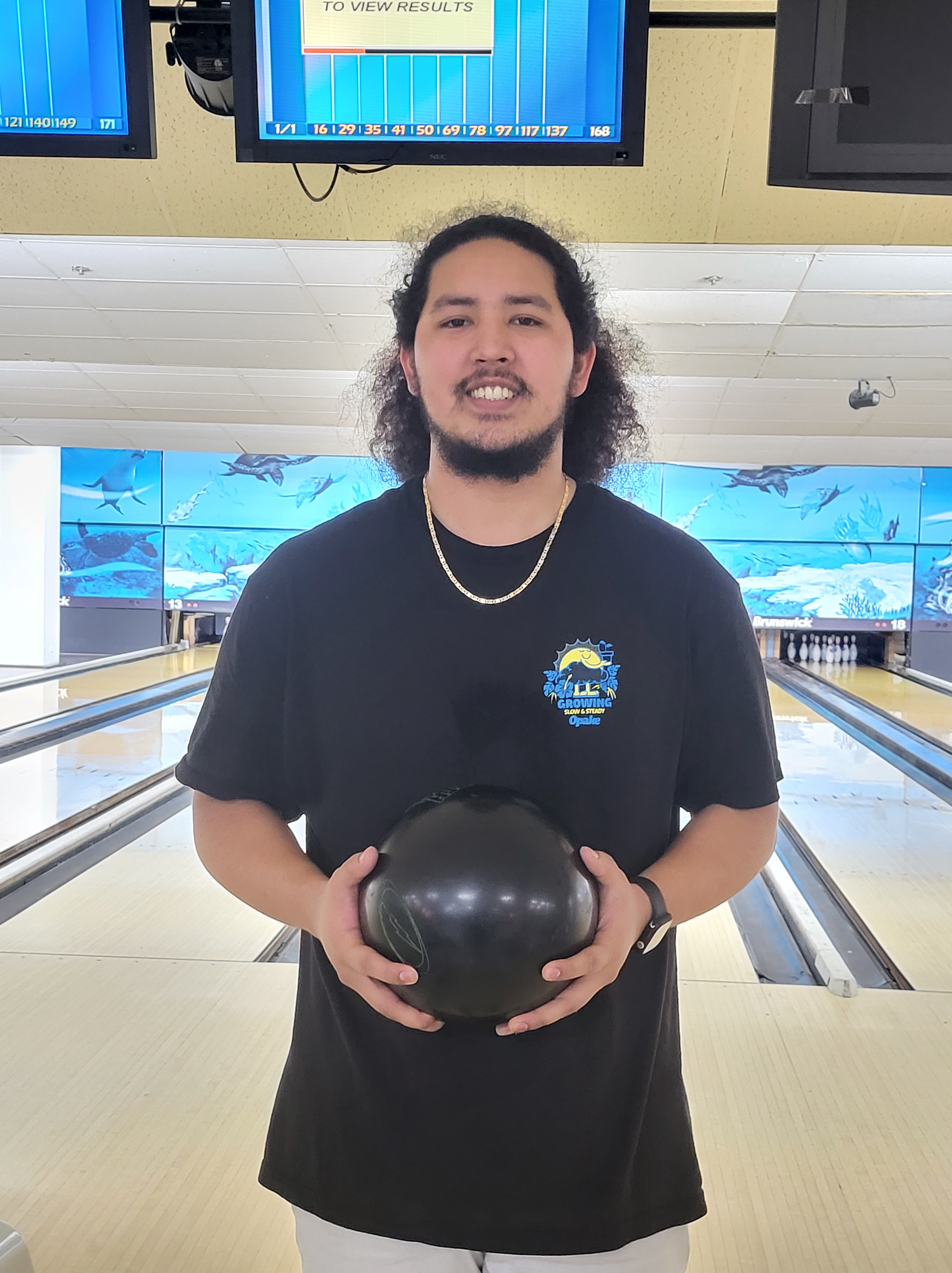 Camacho, Macias earn April Bud King and Prince titles – Guam Bowling