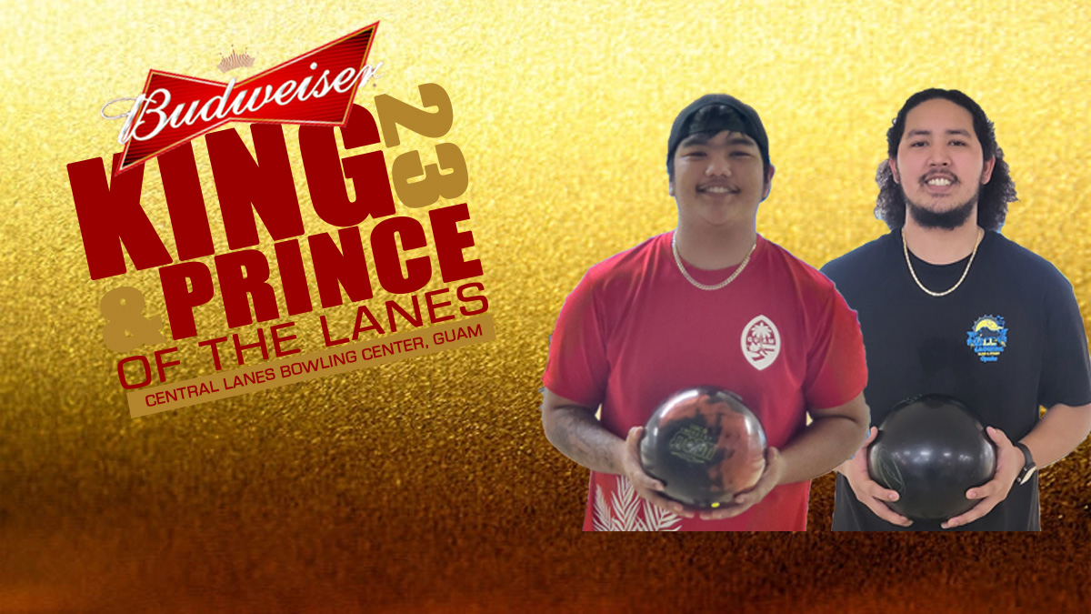 Camacho, Macias earn April Bud King and Prince titles – Guam Bowling
